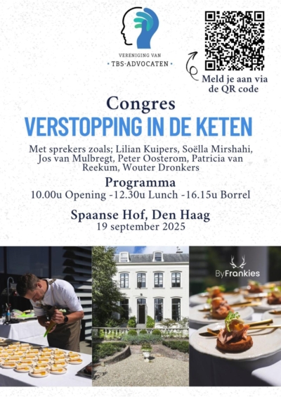 Congres Verstopping in de keten - Vereniging van TBS-Advocaten